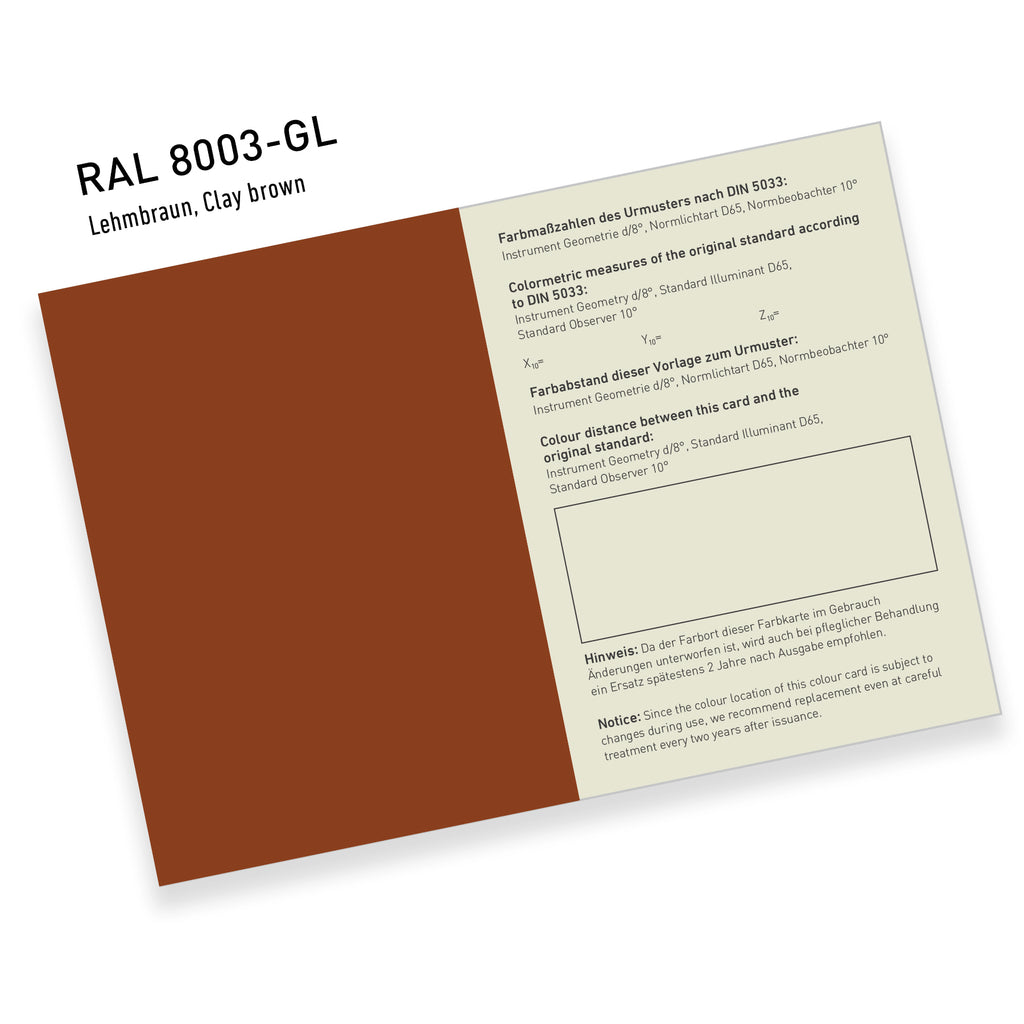 RAL Classic — Color Confidence