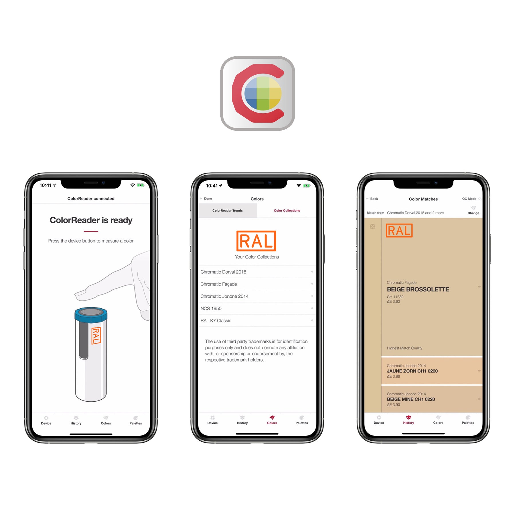 RAL Colour Reader — Color Confidence