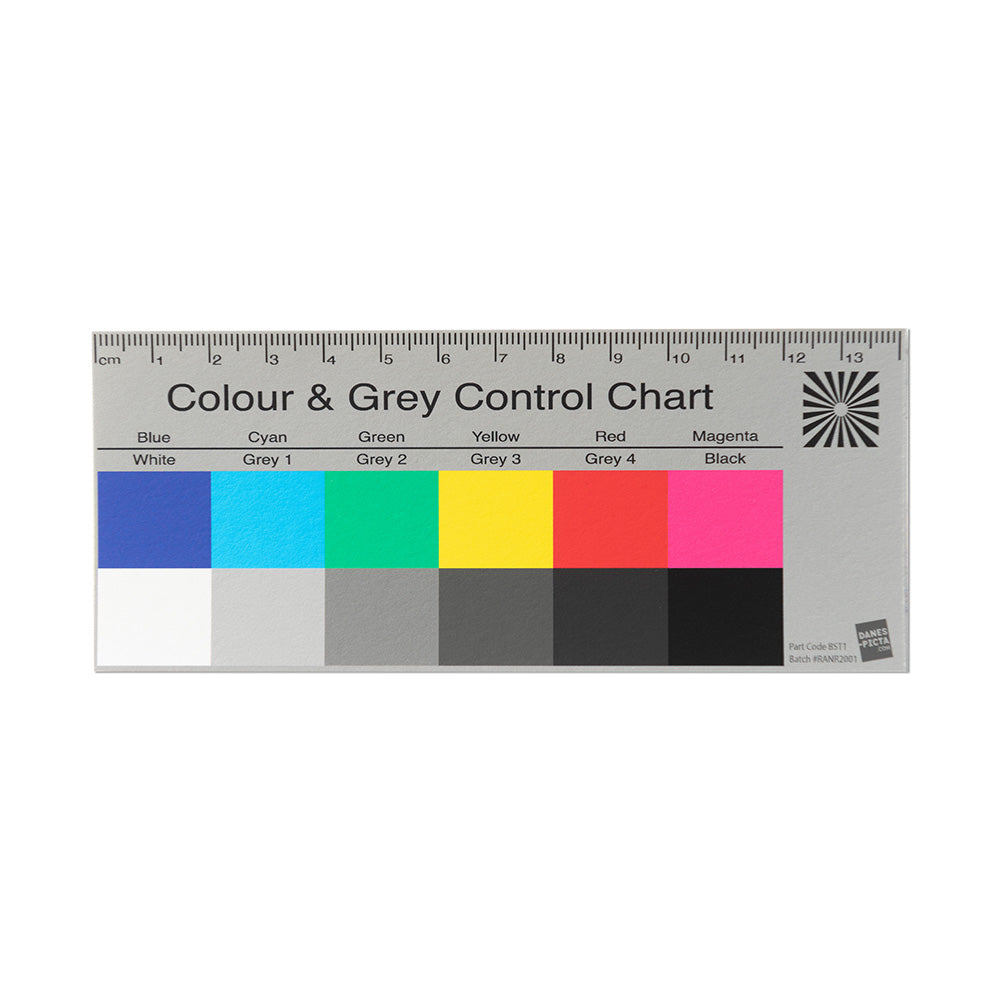 Colour & Grey Control Chart — Color Confidence